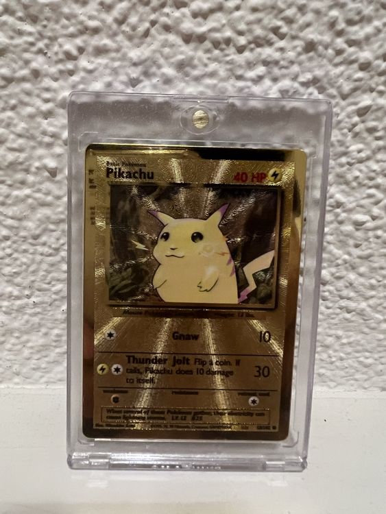 Metal Pikachu Pokémon Card (Neu (gemäss Beschreibung)) in Niederhasli ...