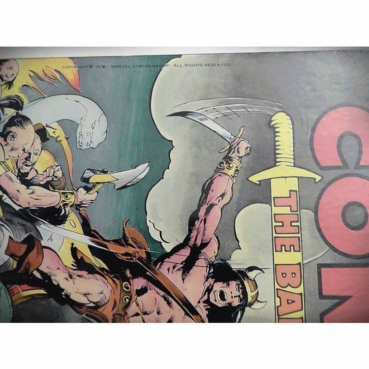 CONAN THE BARBARIAN VINYL LP ENGLISH RECORD FRAZETTA 1976 (Neu (gemäss ...