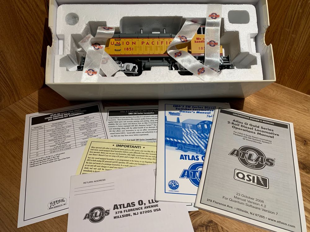Atlas SW-9 Union Pacific, Spur 0, 2Leiter, DC/DCC Sound, OVP (Gebraucht ...