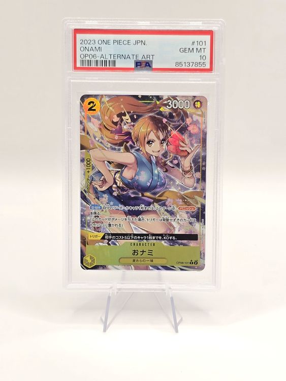 One Piece - Nami OP06 101 Alt Art - PSA 10 (Neu (gemäss Beschreibung)) in Le Grand-Saconnex für ...