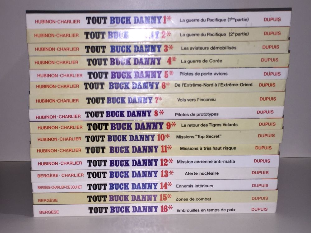 Série complète " TOUT BUCK DANNY " 16 albums | Acheter sur Ricardo