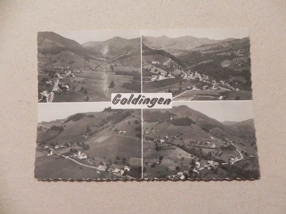 Karte Goldingen SG Flugansicht 1971 | Kaufen auf Ricardo