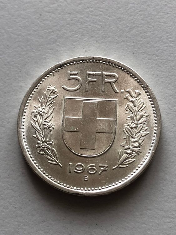 5 Fr. 1967 | Kaufen auf Ricardo