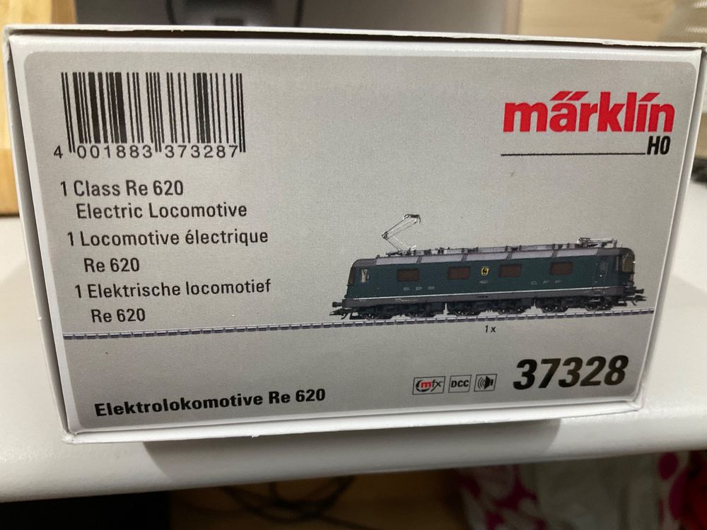 Märklin 37328 Elektrolok Re 620, mfx, Sound, NEU (Neu und ...