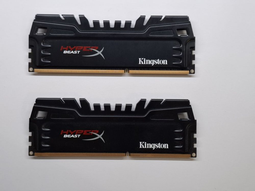 Kingston HyperX Beast DDR3 RAM – 8 GB Kit (2× 4 GB) –Geprüft (Gebraucht ...
