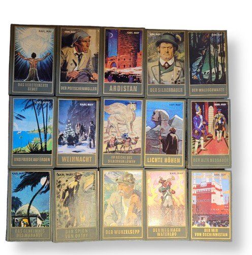 21 Bücher von Karl May, gebundene Ausgabe ab 1952 (Gebraucht) in Wohlen ...