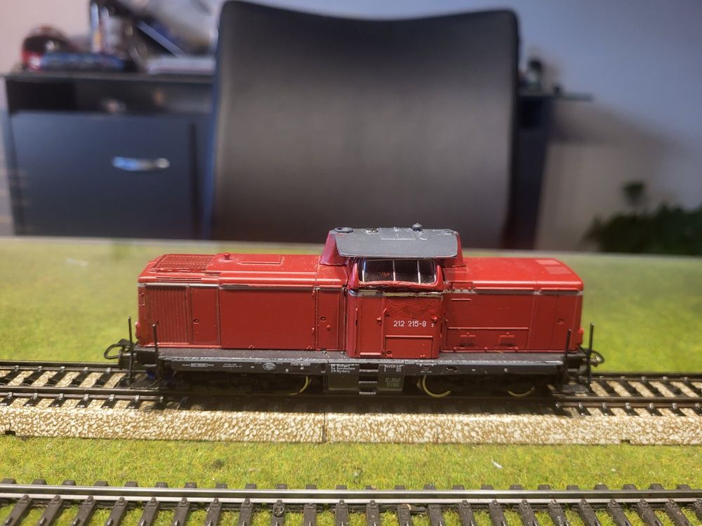 Märklin 3072 Diesellok DB212 215-9 AC Analog | Kaufen auf Ricardo