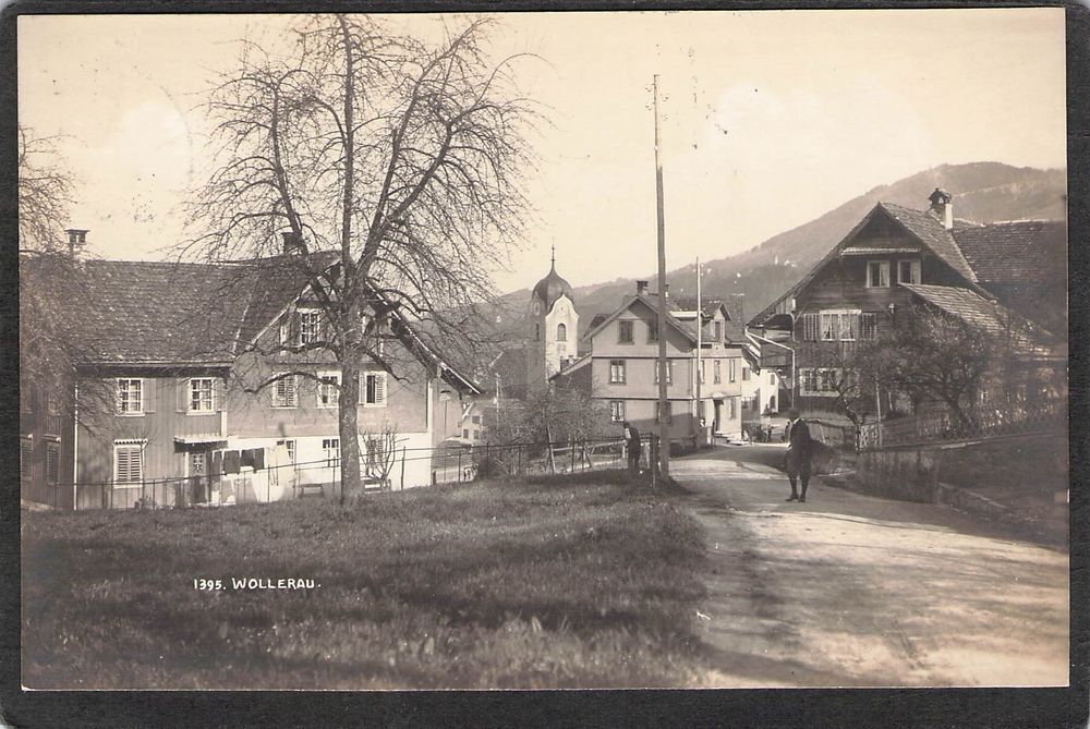#Wollerau SZ , gel. 1920 , echtfoto (Gebraucht) in Reichenburg für CHF 104 – mit Lieferung auf ...