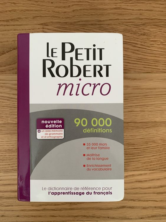 Le petit robert micro | Kaufen auf Ricardo