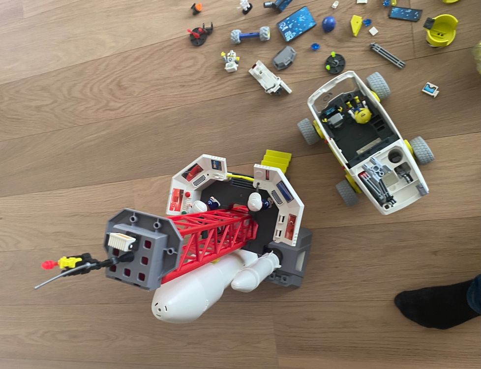 ISS Raumstation, Mondauto, Rakete und Start Playmobil | Kaufen auf Ricardo