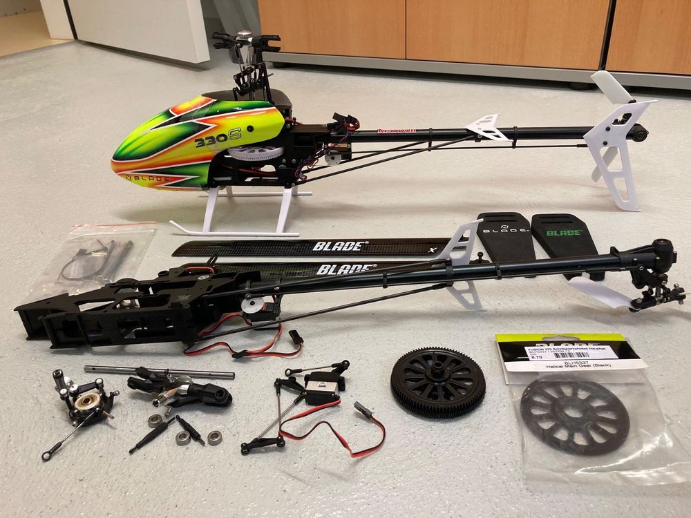 Blade 330s Ersatzteillager, Heli ist (fast) funktionstüchtig | Kaufen ...