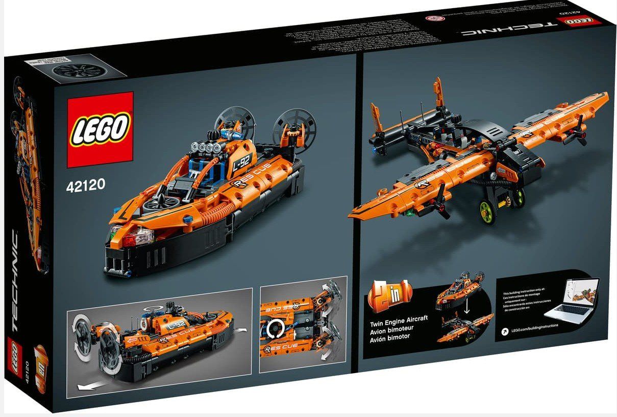 Lego Technic 42120 - Luftkissenboot oder Flugzeug - 2 in 1 (Gebraucht ...