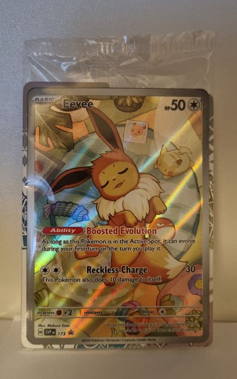 Eevee Full Art SVP 173 Scarlet & Violet Promo SEALED EN (Neu und ...