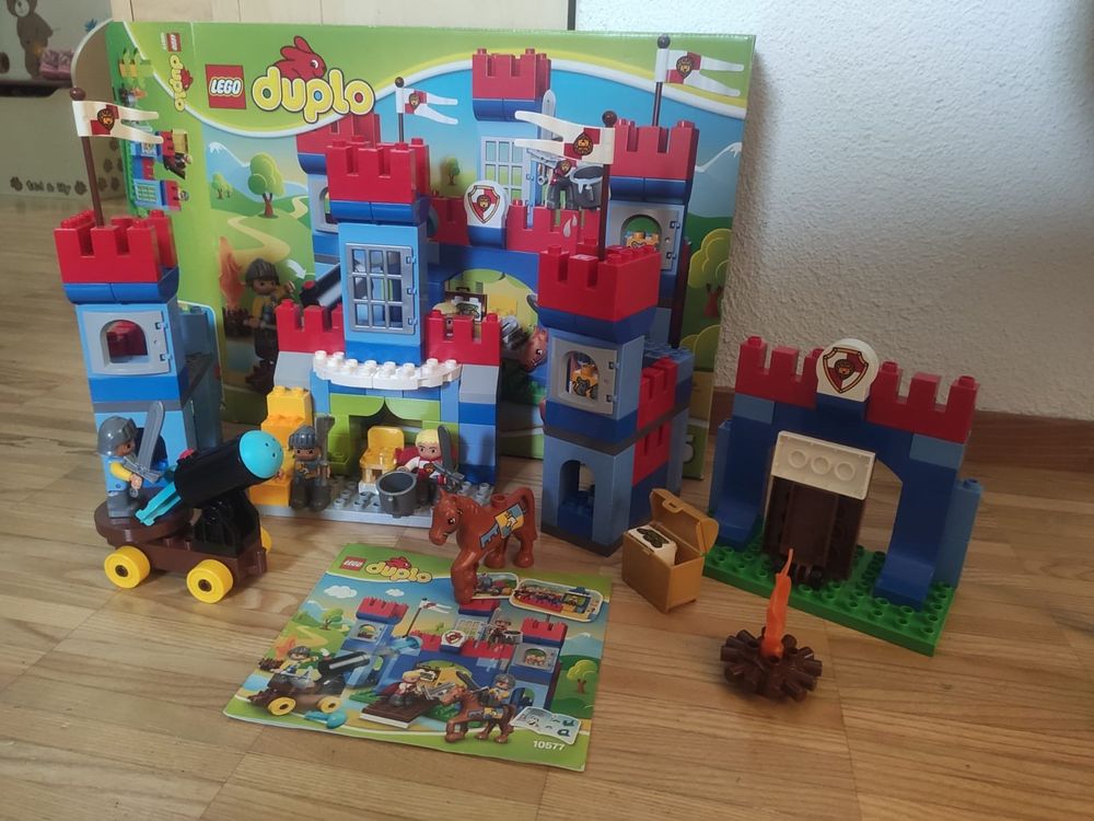 2 Sets / Lego Duplo Ritterburg + Erweiterungsset (Gebraucht) in für CHF ...