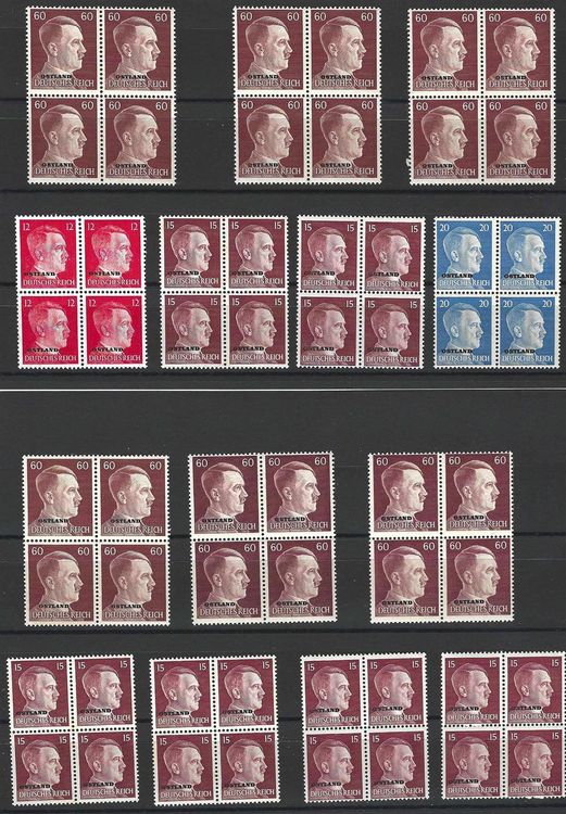 3.Reich Adolf Hitler Viererblock | Kaufen auf Ricardo