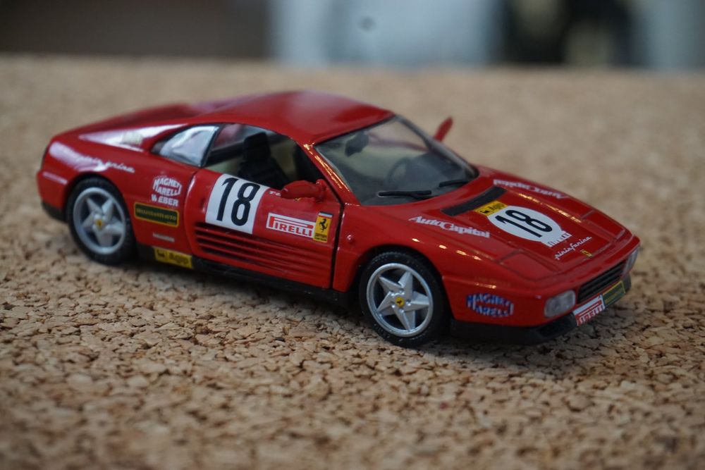 Details Car Ferrari 348 TB Racing GC 1:43 COOL !!!!!!!!!! (Gebraucht ...