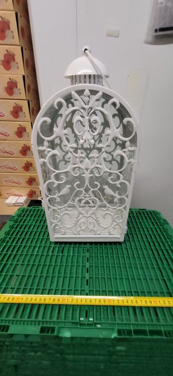 Deko Voliere Metall und Glas für Kerzen oder Blumen | Kaufen auf Ricardo