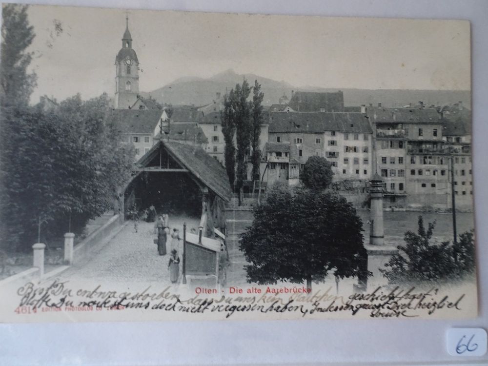 AK Olten alte Aarebrücke | Kaufen auf Ricardo