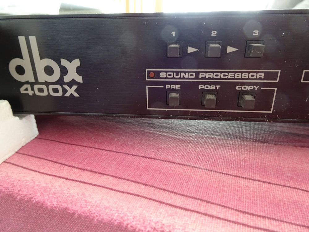 DBX 400X Audioselector (Gebraucht) in Suhr für CHF 120 – mit Lieferung ...