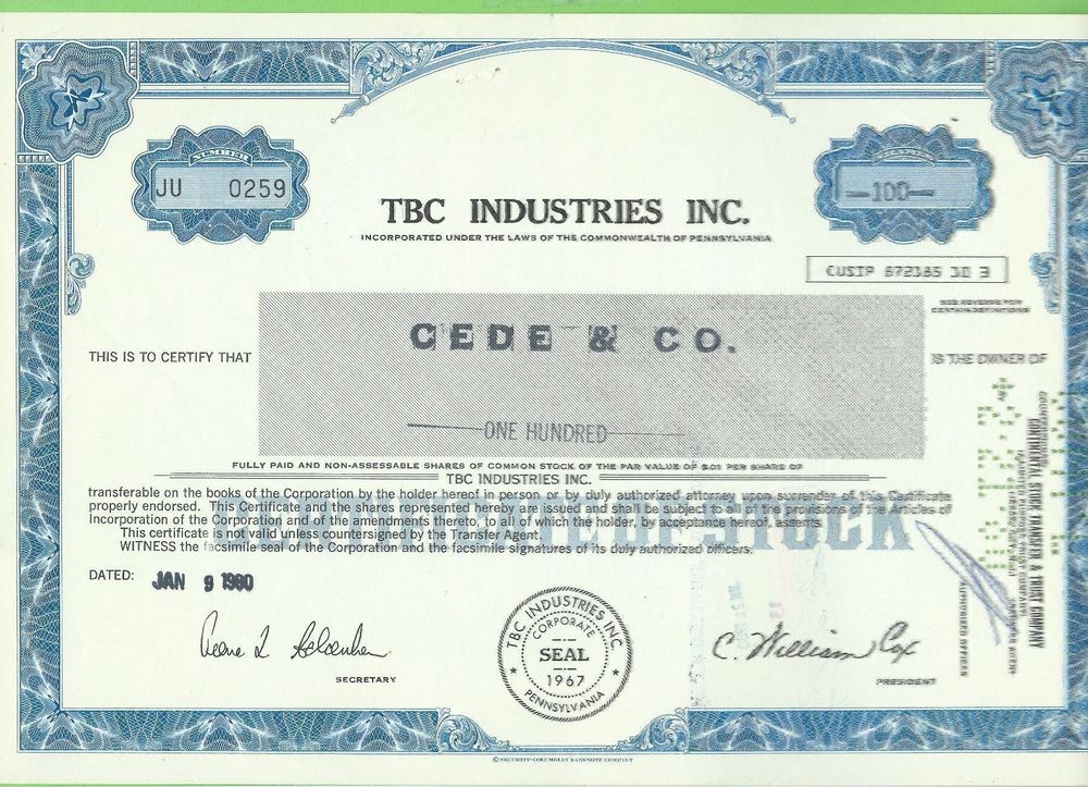 TBC Industries Inc. 1980 (Gebraucht) in Zürich für CHF 3 – mit Lieferung auf Ricardo kaufen