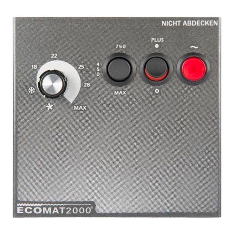 Heizlüfter Ecomat 2000 Classic Plus anthrazit 230V 1800W | Kaufen auf Ricardo