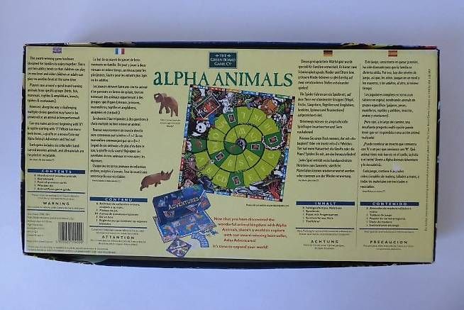 Spiel alpha animals, Garry Wyatt 1999, award Gewinner (Gebraucht) in ...