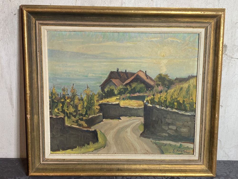 Ernest VOEGELI (1900-1988) Tableaux peinture sur panneaux (Gebraucht) in Payerne für CHF 74 ...