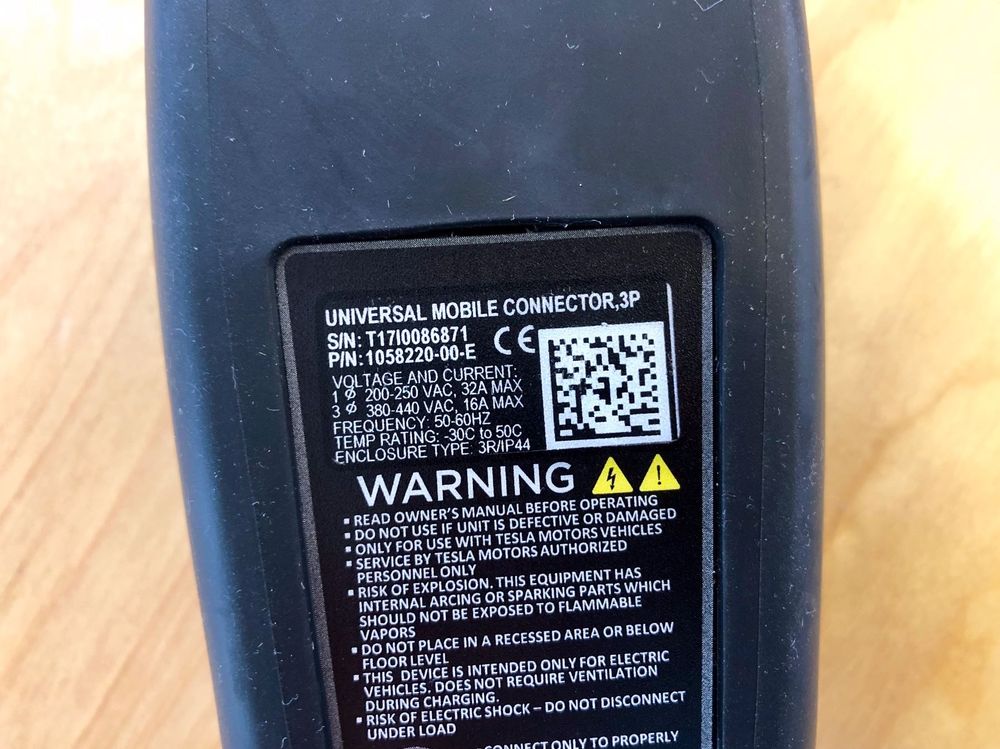 Tesla UMC 1 Mobile Connector | Kaufen auf Ricardo