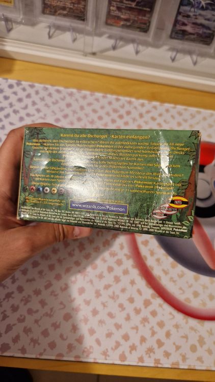 Pokemon Dschungel 1. Ed. Display (leer) | Kaufen auf Ricardo