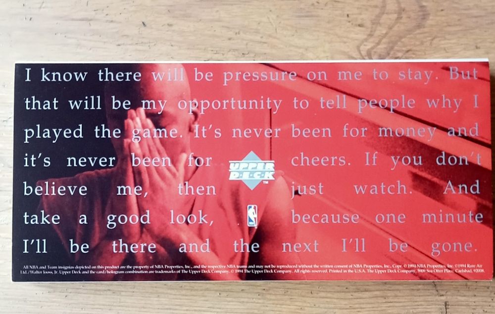 Michael Jordan Rare Air Set NBA cards (Neuf avec emballage d'origine) à ...