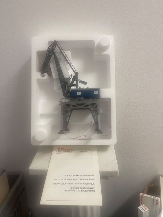 Modelleisenbahn Voll funktionsfähiger Digitaler Portalkran (Gebraucht ...