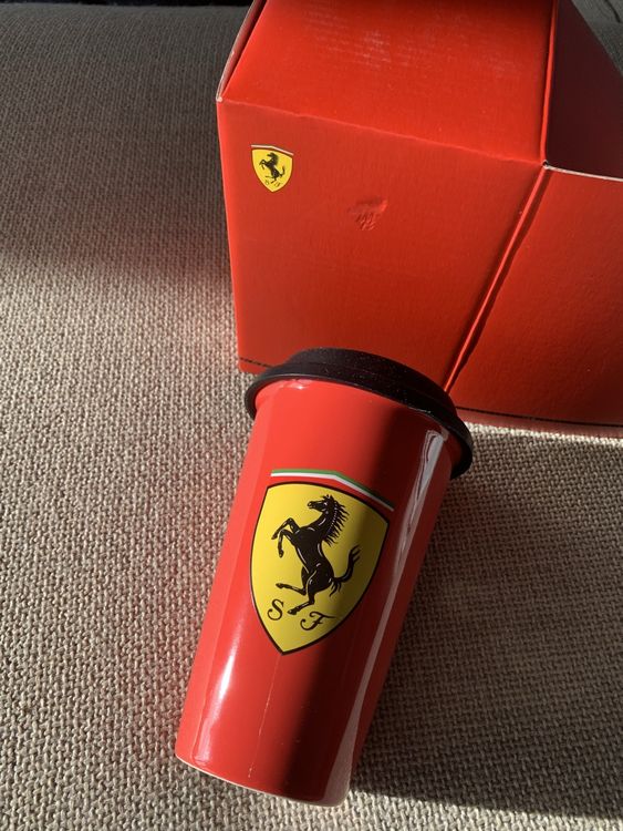 Ferrari ceramic hot cup, new, original (Neu und originalverpackt) in ...