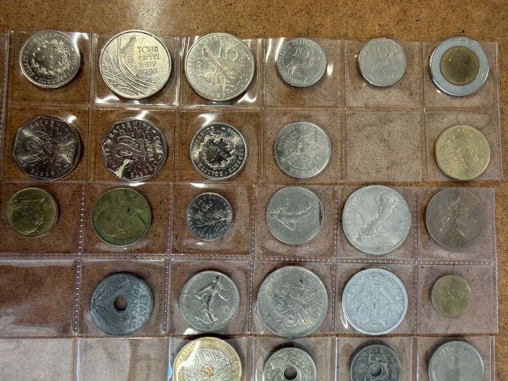 Collection de pièces de monnaie anciennes à saisir! (D'occasion) à ...