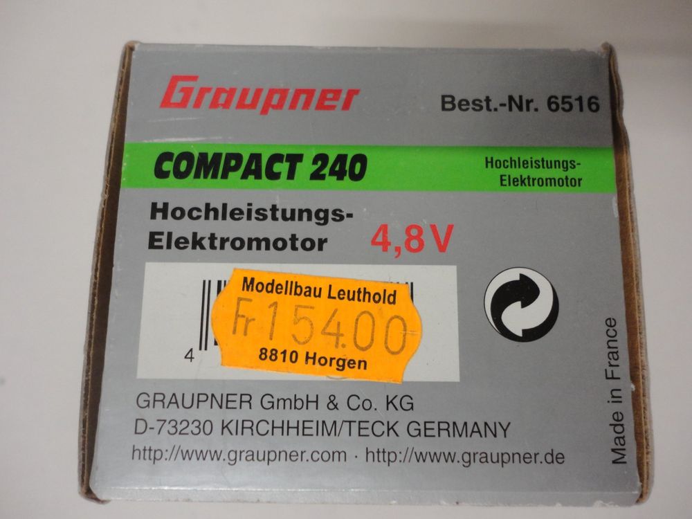 Graupner Brushless Motor (Neu und originalverpackt) in Horgen für CHF 9 ...