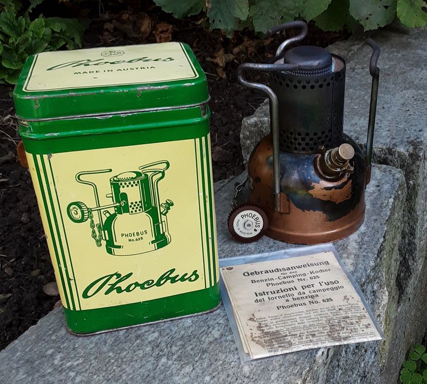 Benzinkocher,Phoebus Nr.625,Kocher,Campingkocher (Gebraucht) in ...