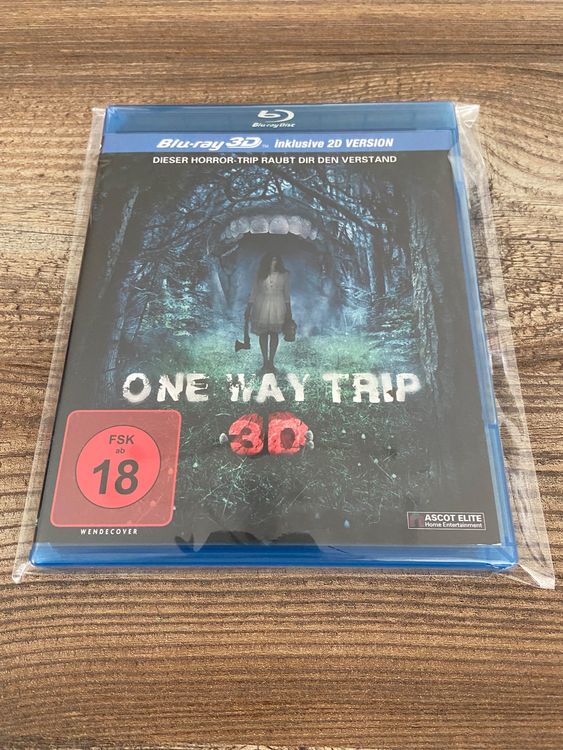 ONE WAY TRIP 3D inkl. 2D Version Blu-ray in Top Zustand! (Gebraucht) in ...