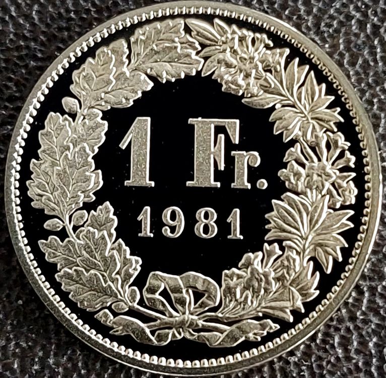 1 Franken 1981 pp (Neu (gemäss Beschreibung)) in für CHF 8 – mit Lieferung auf Ricardo kaufen