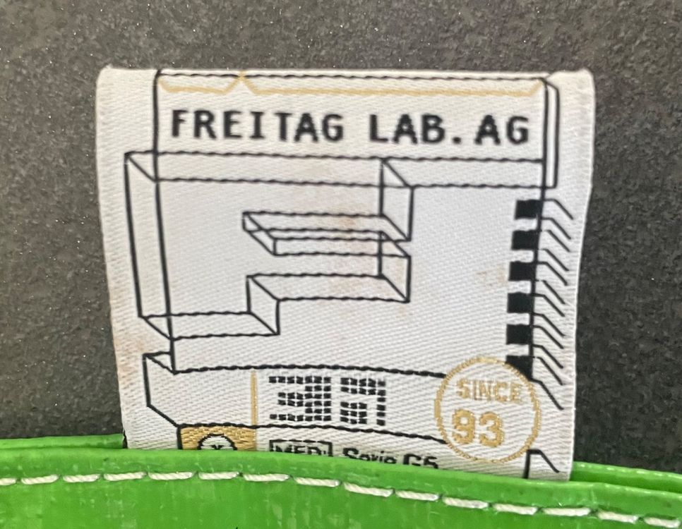 „SERIE GOLDLABEL“ Freitag Bag Cooper F73 „SERIE GOLDLABEL“!! (Gebraucht ...