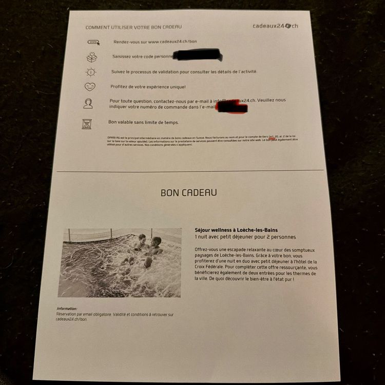 Bon cadeau (Neu (gemäss Beschreibung)) in Grand-Lancy für CHF 200 – mit ...