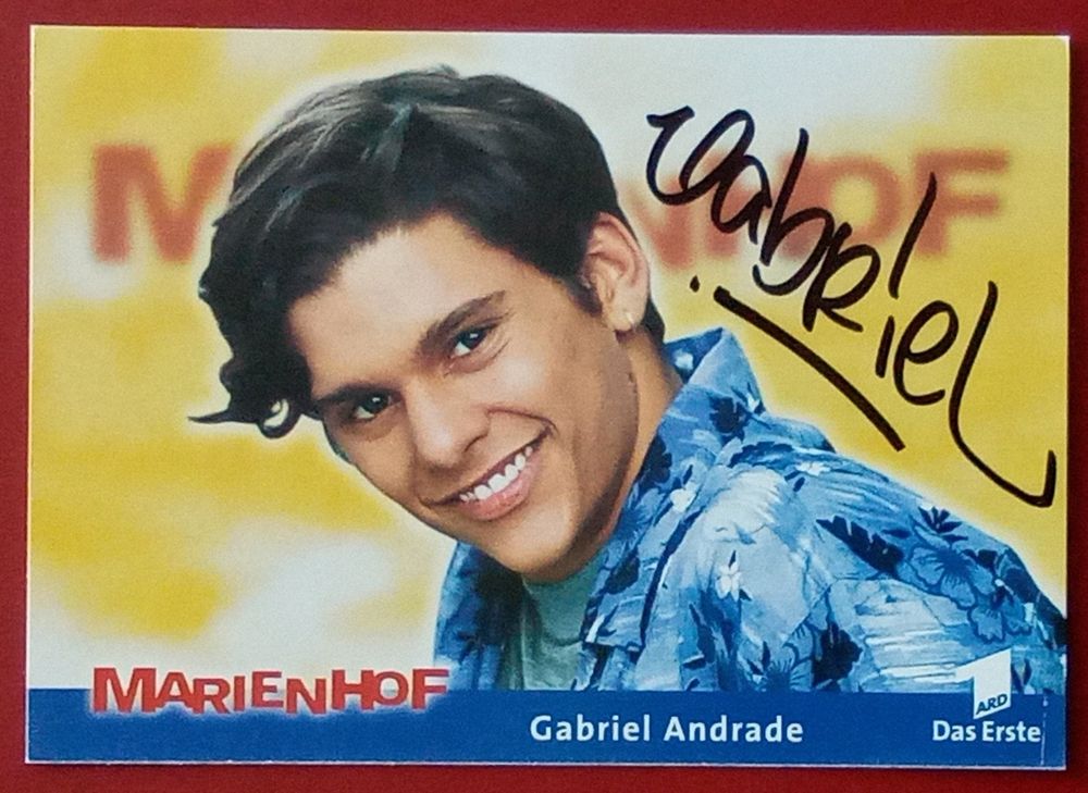 Gabriel Andrade Autogramm signiert Fotopostkarte 10x15cm (Gebraucht) in ...