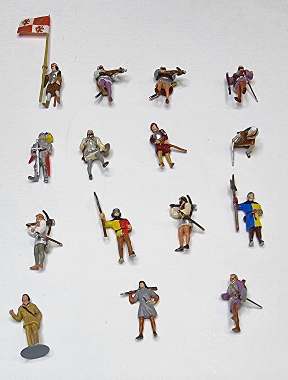 Konvolut Figuren H0/H0m, mit Söldner | Kaufen auf Ricardo