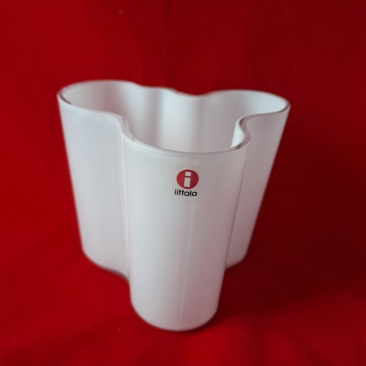 Alvar Aalto Iittala Finland Vase - Fruher Signatur ? (Gebraucht) in ...