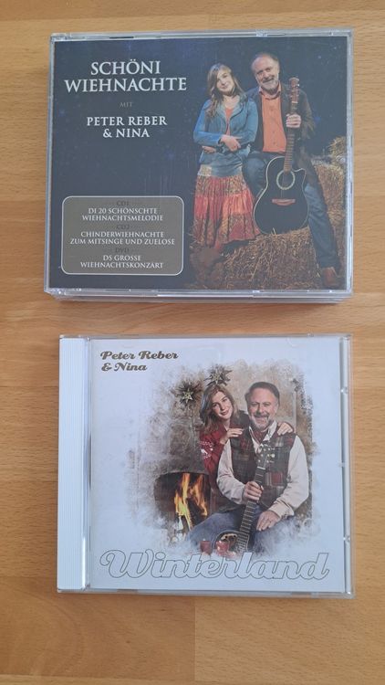 3 DC's + 1 DVD Peter und Nina Reber Weihnachten (Gebraucht) in ...