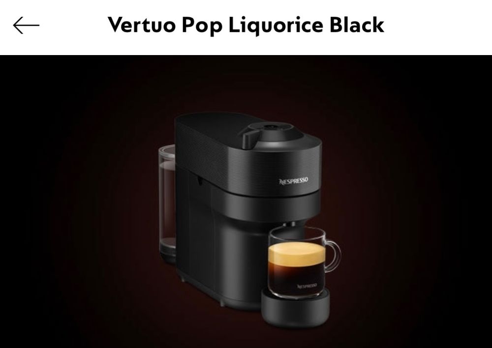 Originalverpackte Espresso Verto Pop mit Kapsel Paket (Neu und ...