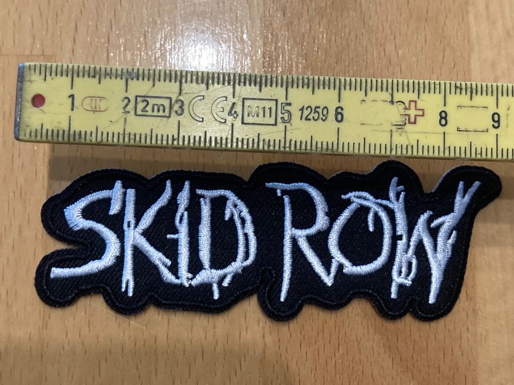 Skid Row Patch Sticker Aufnäher Metal Rock Band (Neu (gemäss ...