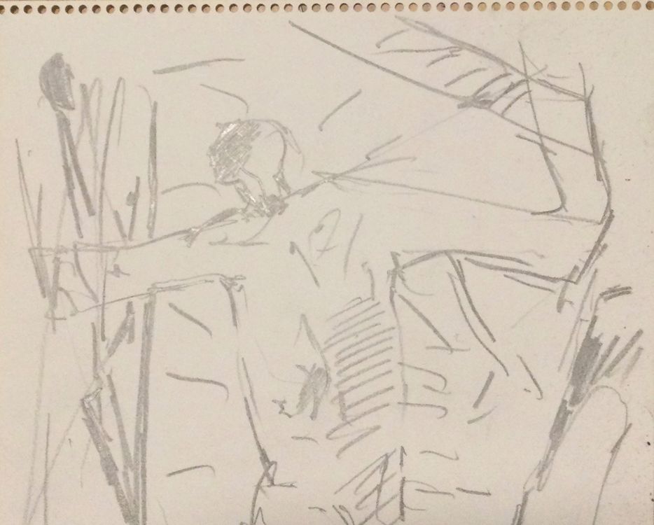 Abstrakte Zeichnung Unleserlich Signiert | Kaufen auf Ricardo