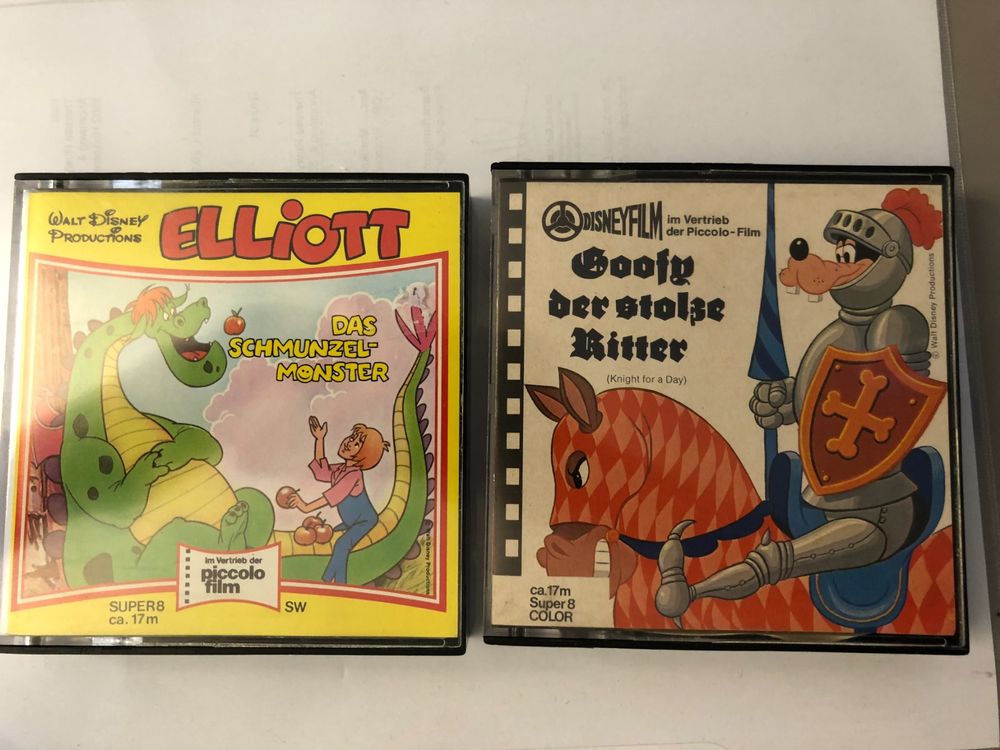 2 Disney Super8 Filme: Elliott & Goofy (Gebraucht) in Hunzenschwil für ...