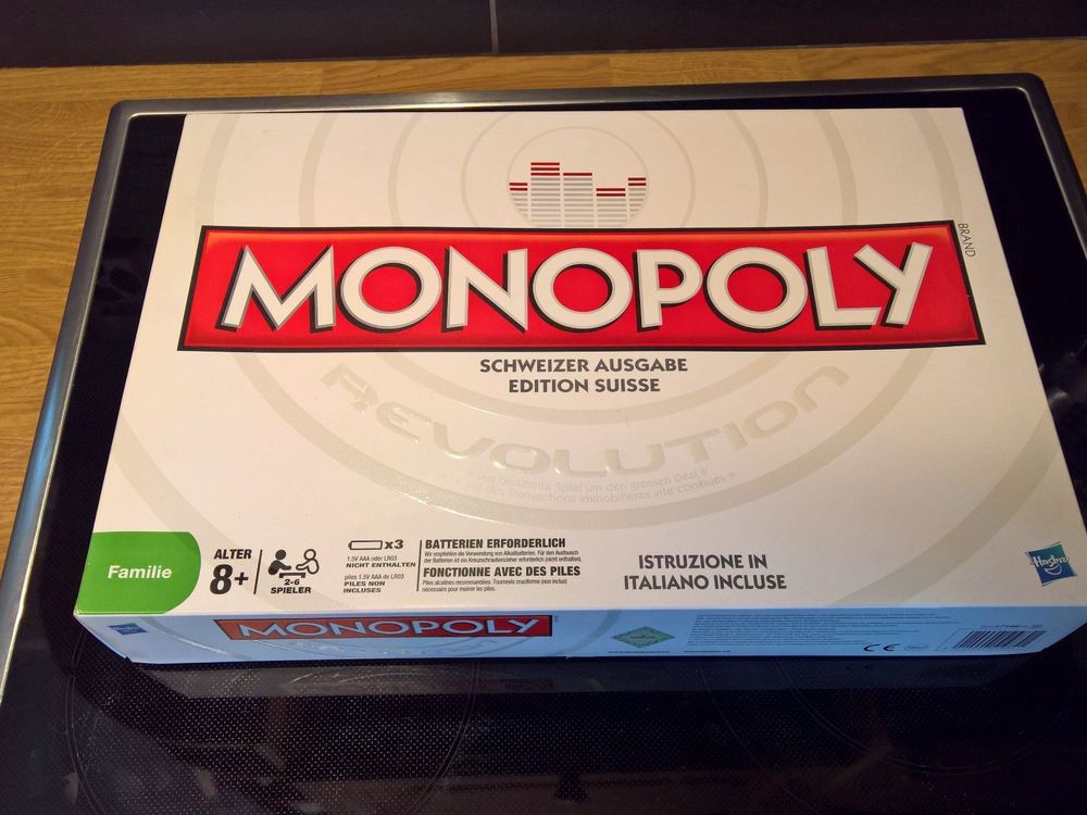 Monopoly Revolution Schweizerausgabe | Kaufen auf Ricardo