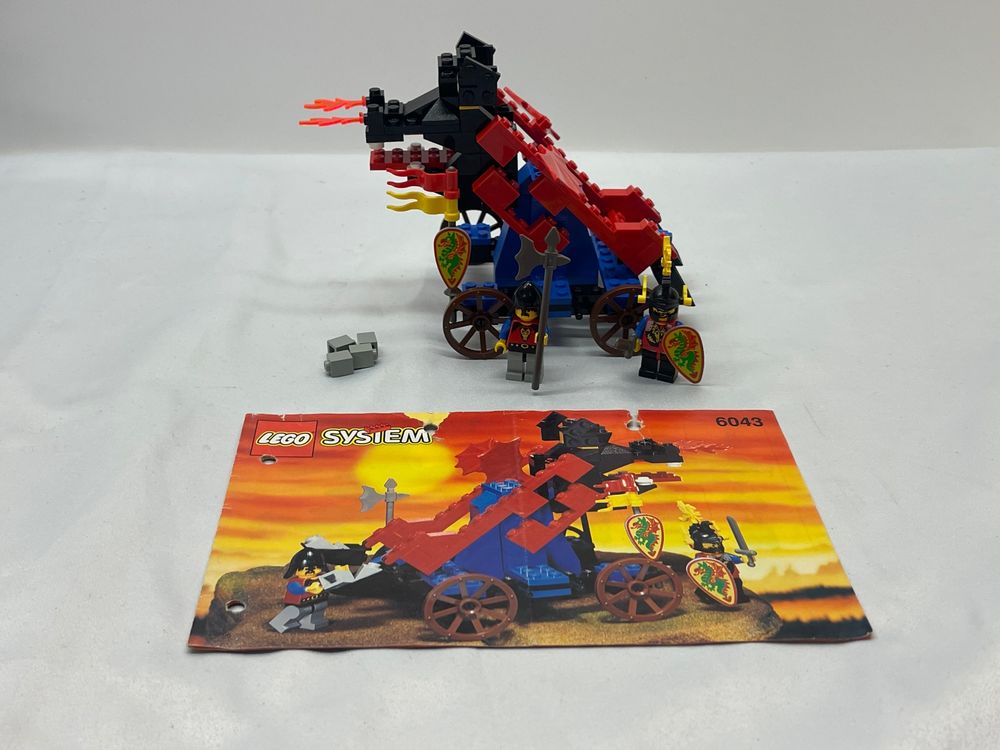 Lego Castle Dragon Knights 6043 Dragon Defender von 1993 (Gebraucht) in ...