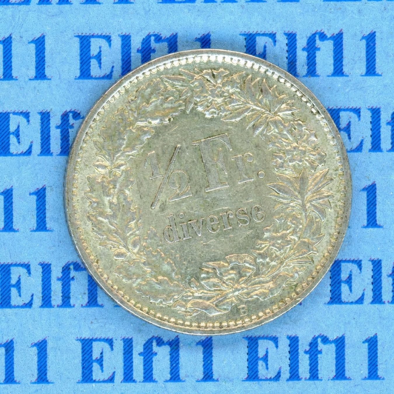 CHF___0.50 diverse in beliebiger Erhaltung 50 Rappen (Gebraucht) in ...